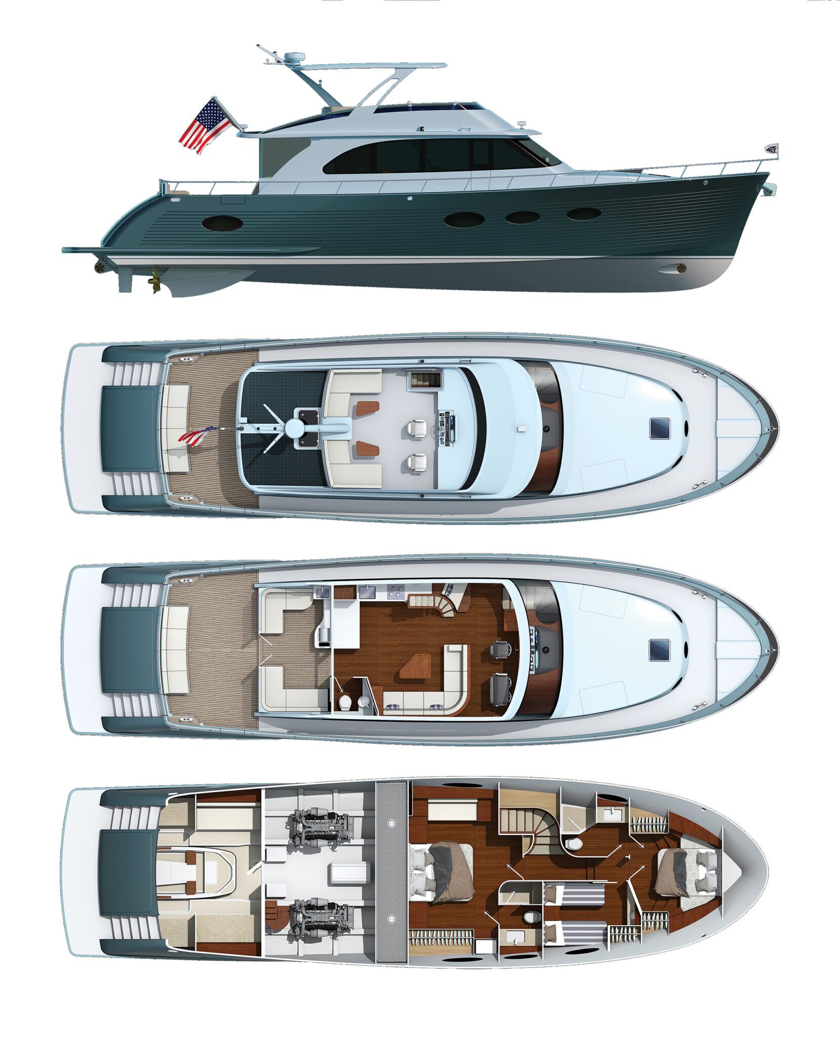 Marlow Avalon 65 - Passagemaker | The Power Cruising Authority